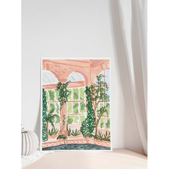 Art Poster Botanical Garden - Matte Paper, Signed, Unframed Poster Size ...