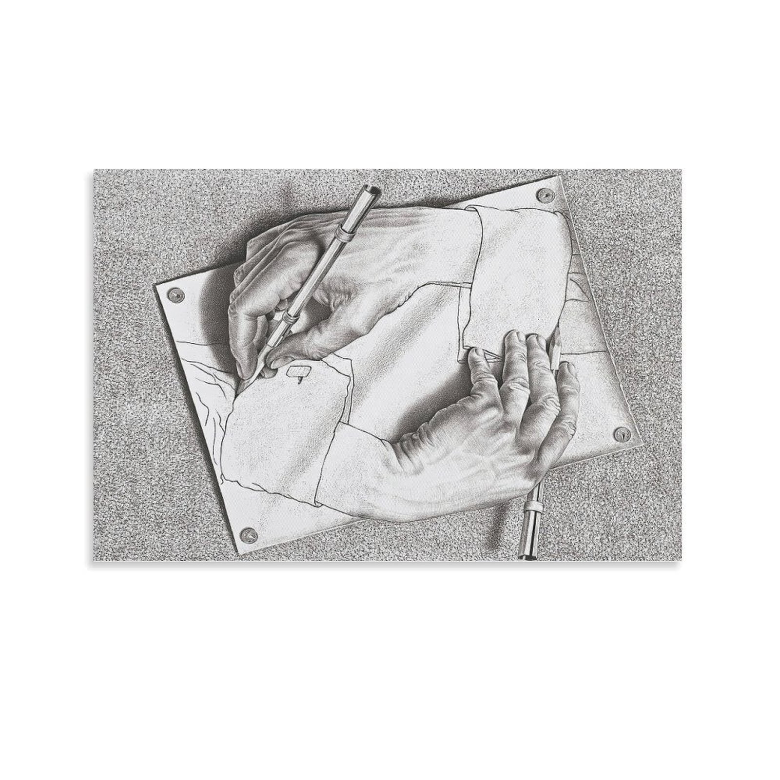 Art Poster MC Escher,Relativity Lattice Aesthetic Room Poster(12) Art ...