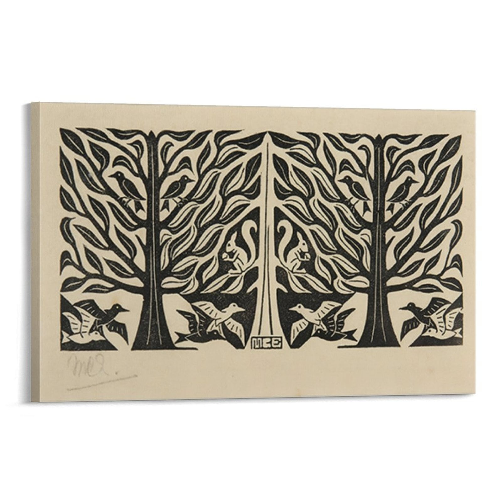 Art Poster MC Escher,Relativity Lattice Aesthetic Room Poster(3 ...