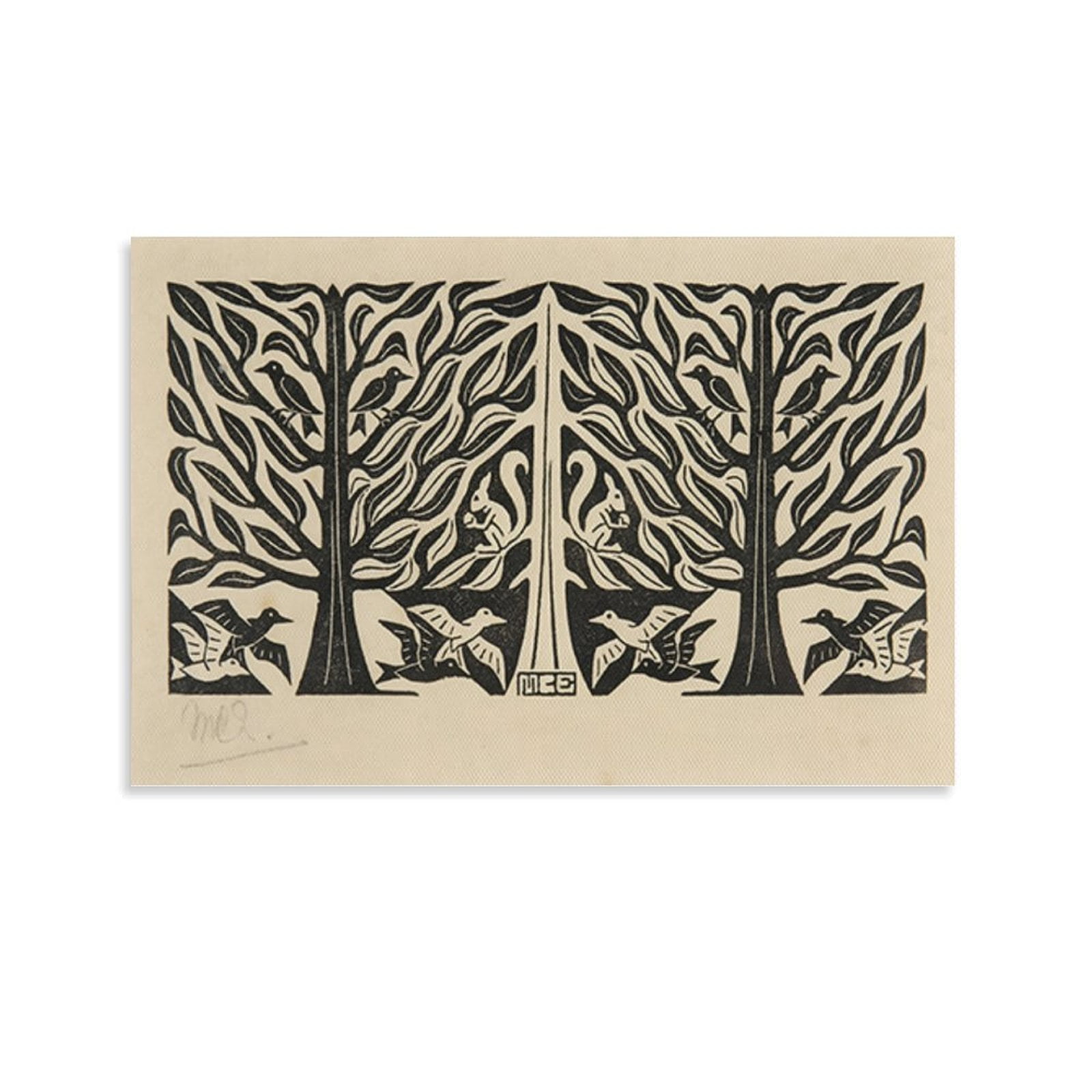 Art Poster MC Escher,Relativity Lattice Aesthetic Room Poster(3 ...