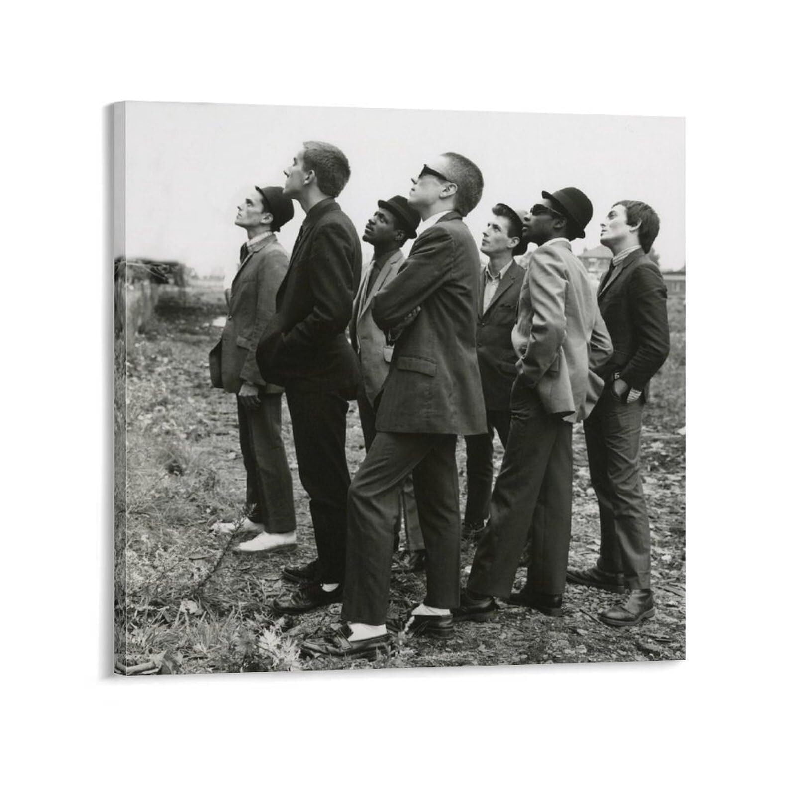 Art Posters Group of Men in Suits Vintage Posters Poster Decorative ...