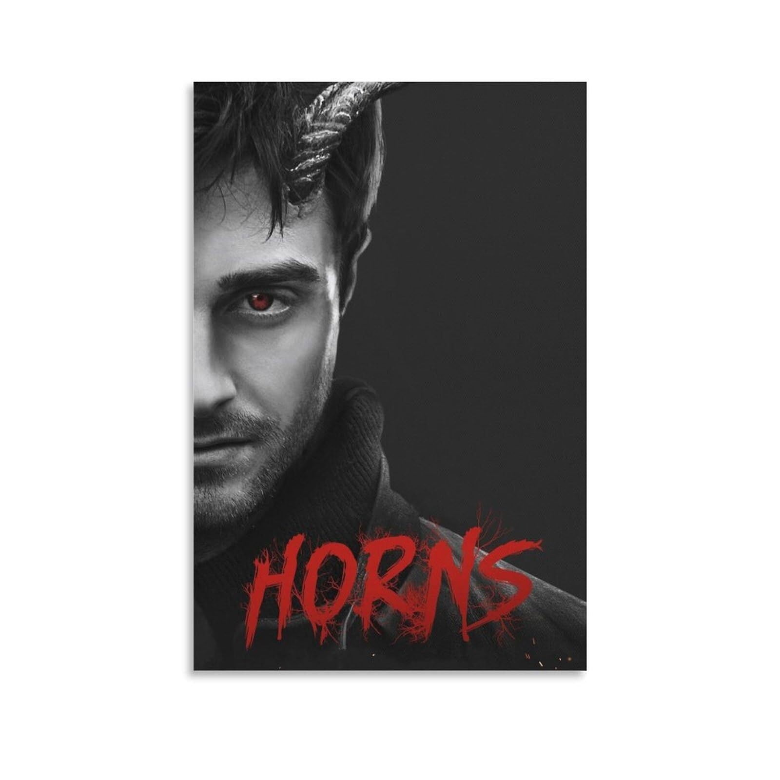 Art Posters Horns Movie Poster Poster Decorative Painting Canvas Wall Art Living Room Posters ...