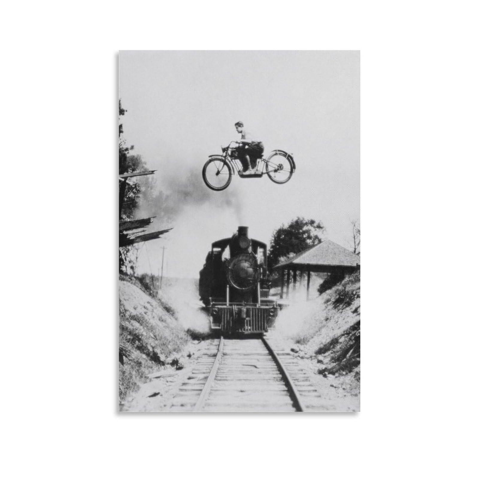 Art Posters Motocross Jumping Extreme Sports Vintage Posters Poster ...