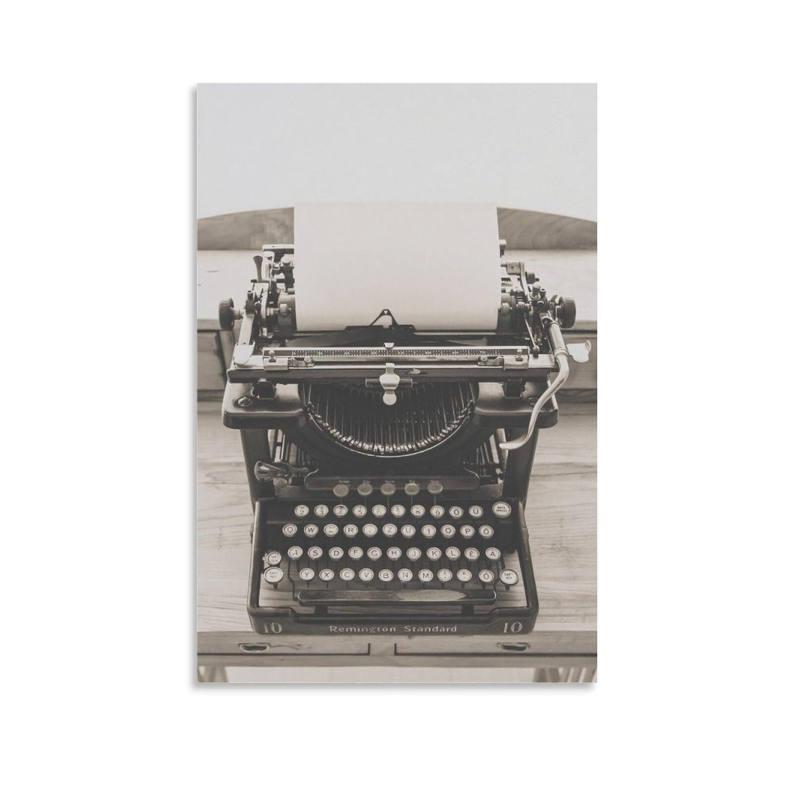 Art Posters Typewriter Vintage Posters Canvas Art Poster And Wall Art ...