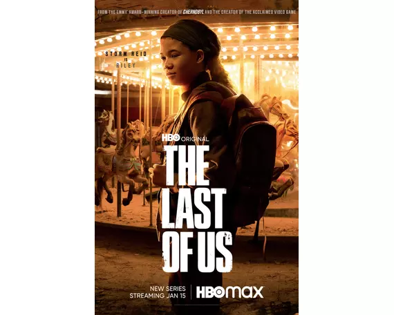 Art Print Promo Poster HBO "The Last of Us" RILEY Series sci-fi Wall ...