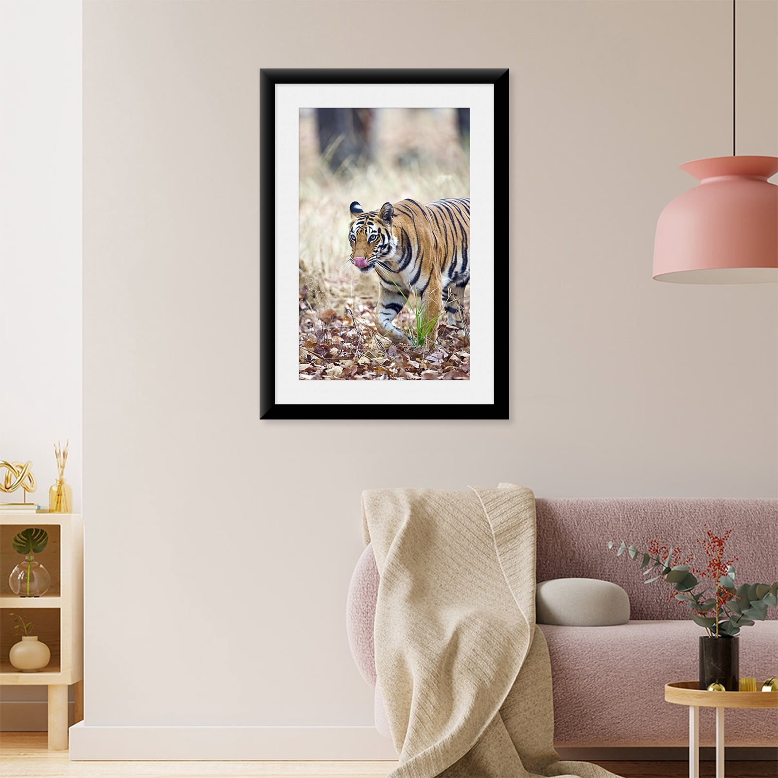 Art Print (Unframed), Bengal tiger (Panthera tigris tigris) in a forest ...