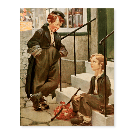 Art Print (Unframed), Dickens's Children 1912 - Oliver and Artful ...