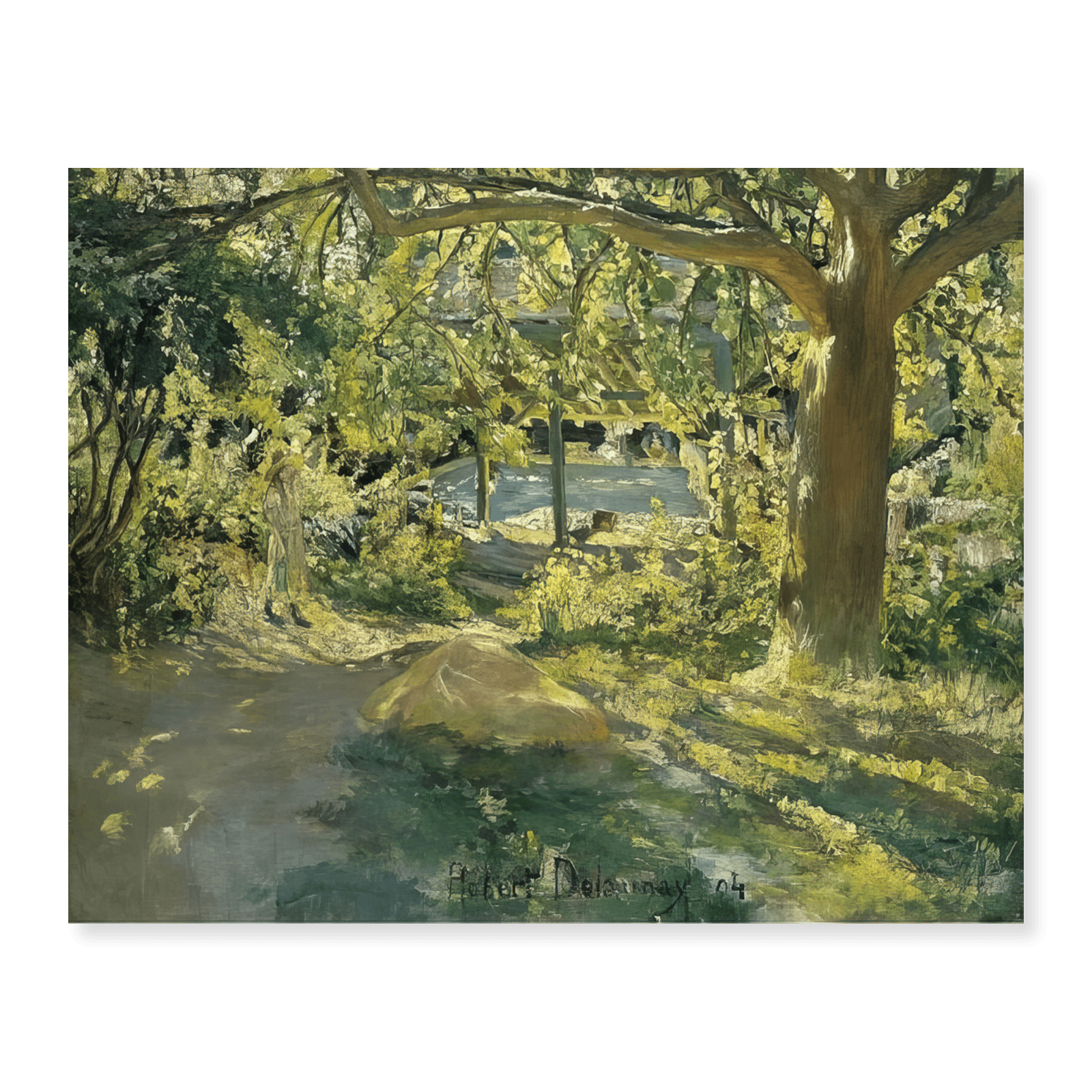 Art Print (Unframed), The Laundry Place 1904 by Robert Delauney, 18" x ...