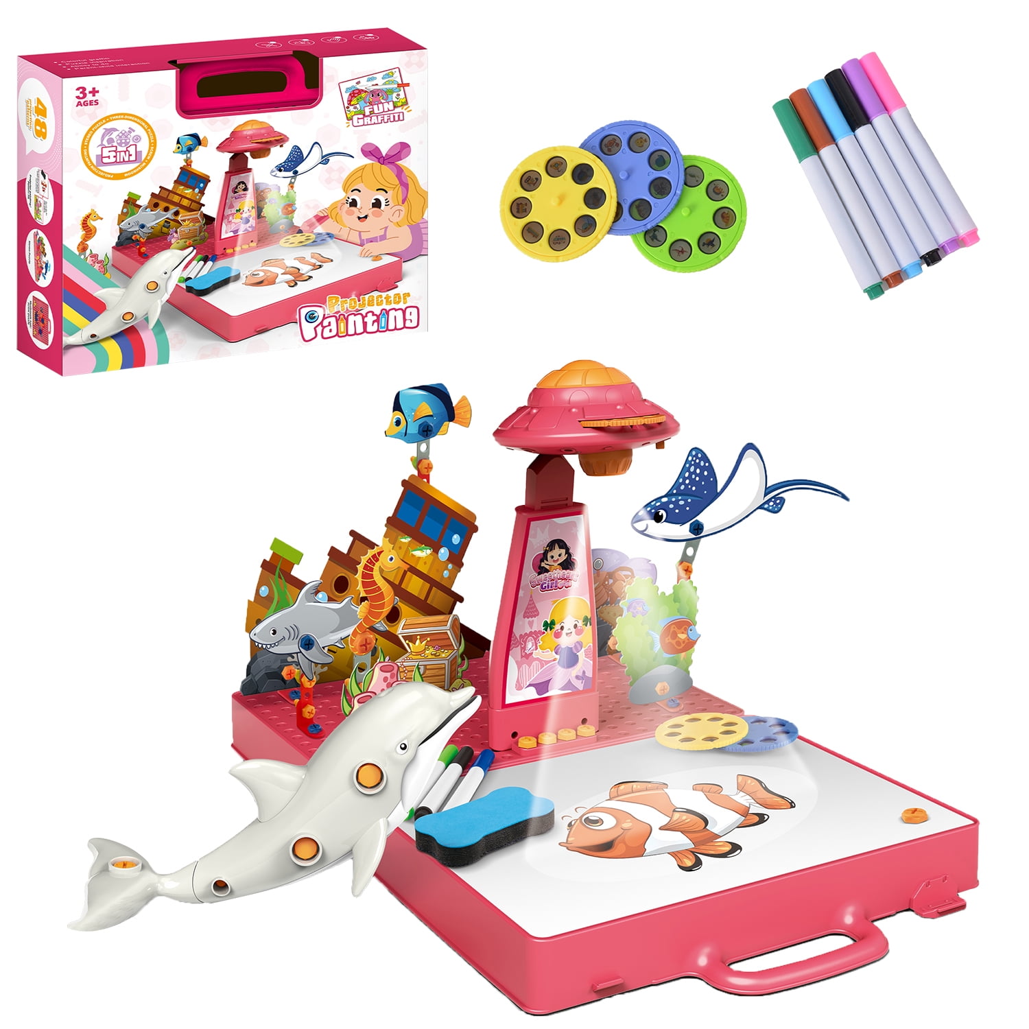 Art Projector for Kids, Drawing Projector for Tracing with Projection ...