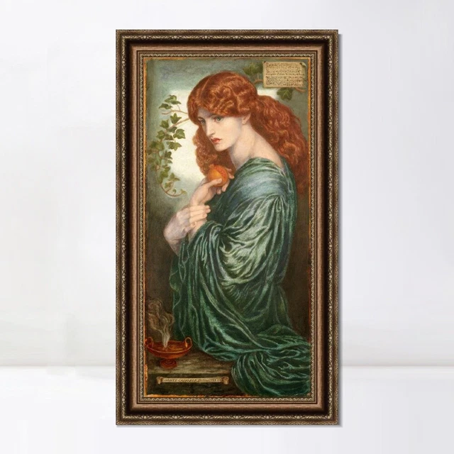 Art Proserpine By Dante GabrielÃ¢ Rossetti Wall Art 4 Art Home Decor ...