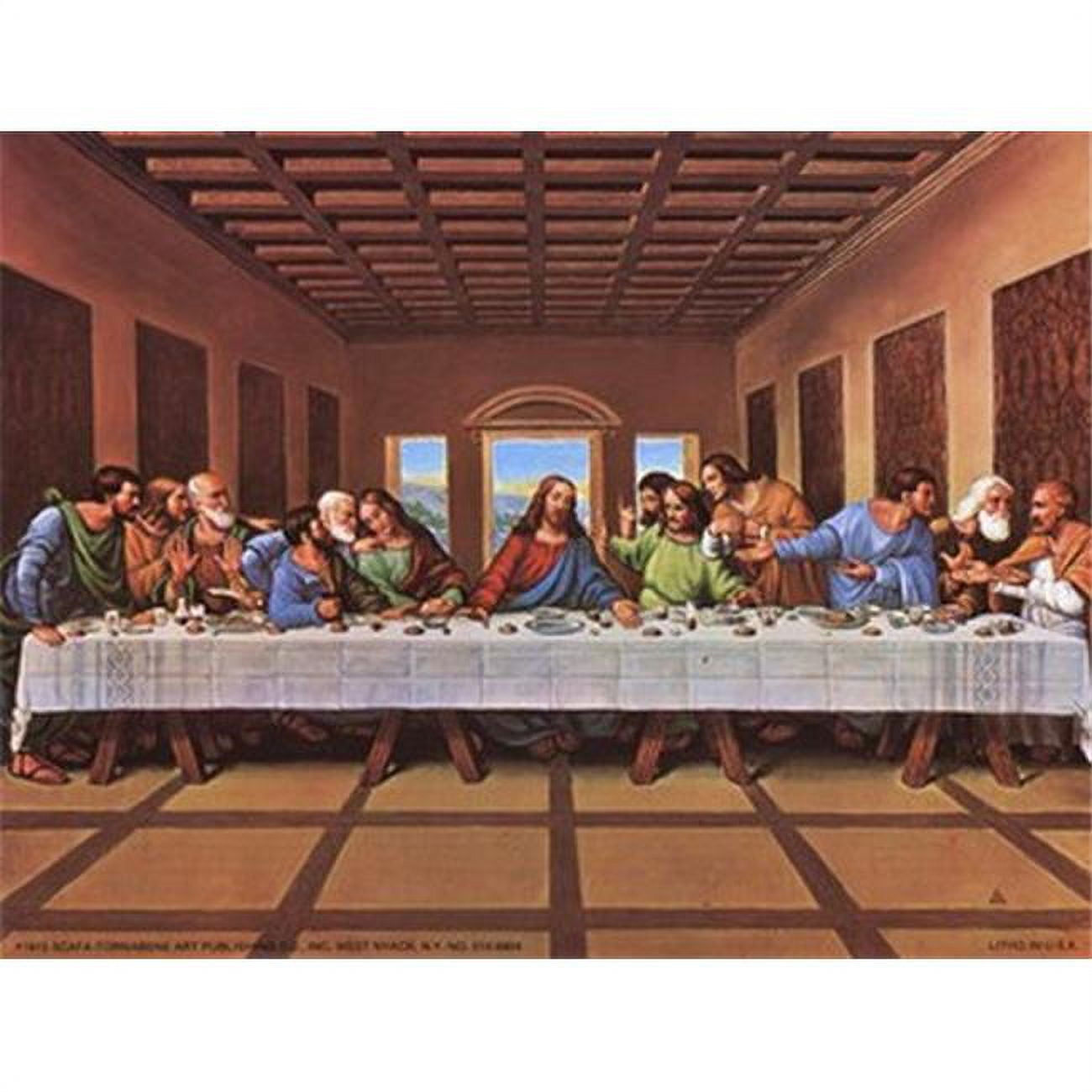 Art Publishing Group APG140579 Last Supper Poster Print by Tobey - 10 x ...