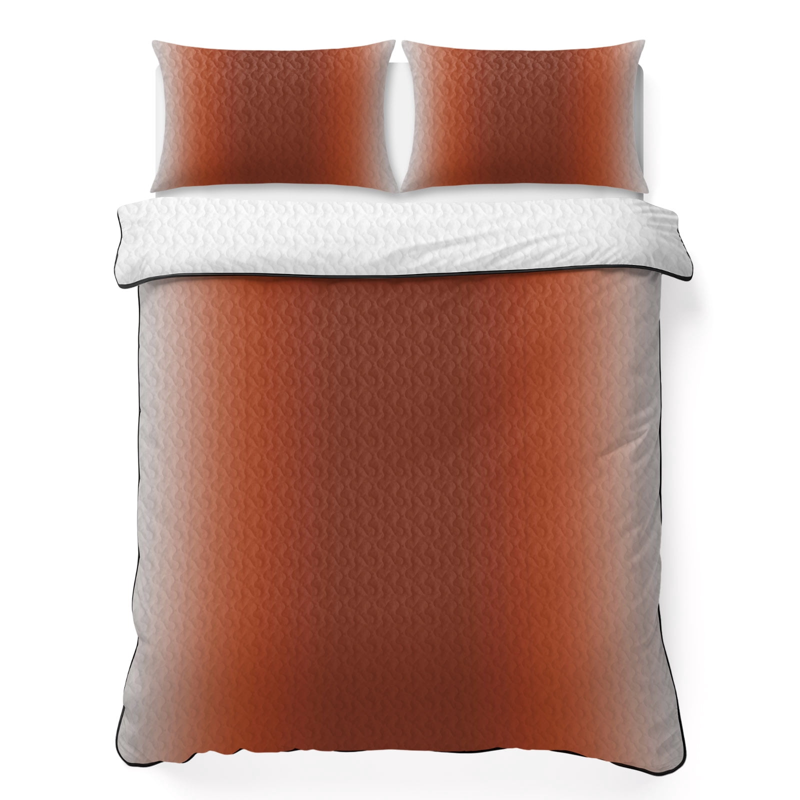 Art Red 3 Piece Quilt Bedding Set with 2 Pillow Shams, Vintage Red ...