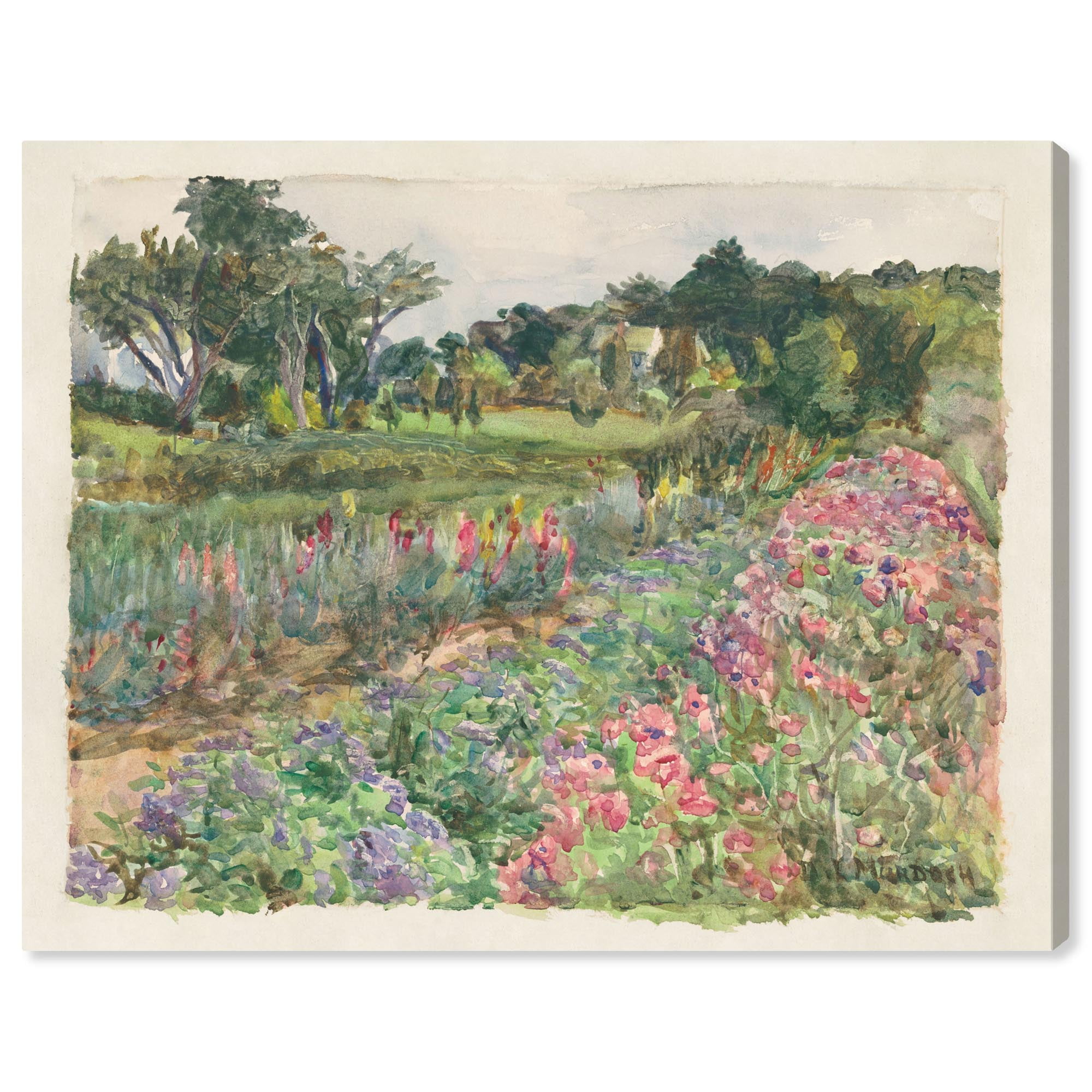 Art Remedy Classic Landscapes Canvas, 45" x 36", Gallery Wrapped ...