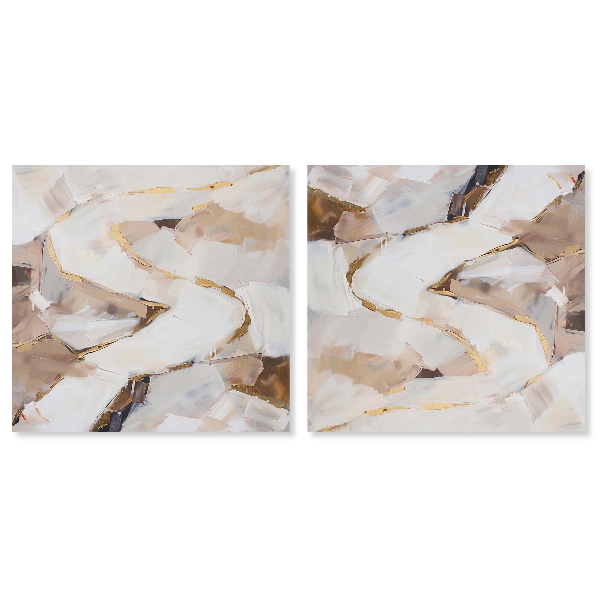 Art Remedy Faded Boho Art Canvas, 24" x 24", Gallery Wrapped, Caramel ...