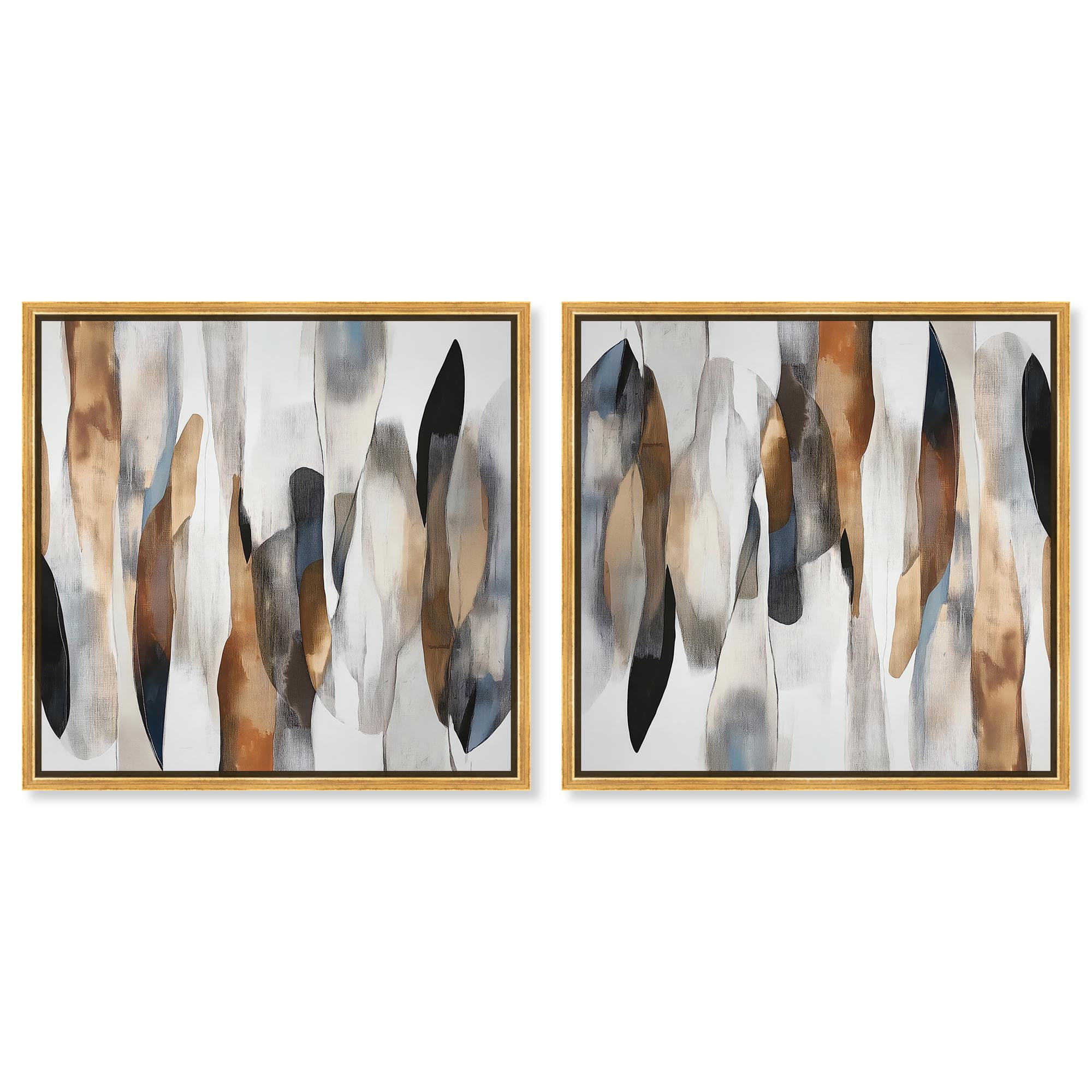 Art Remedy Faded Boho Art Canvas, 40" x 40", Gold Frame, Espresso ...