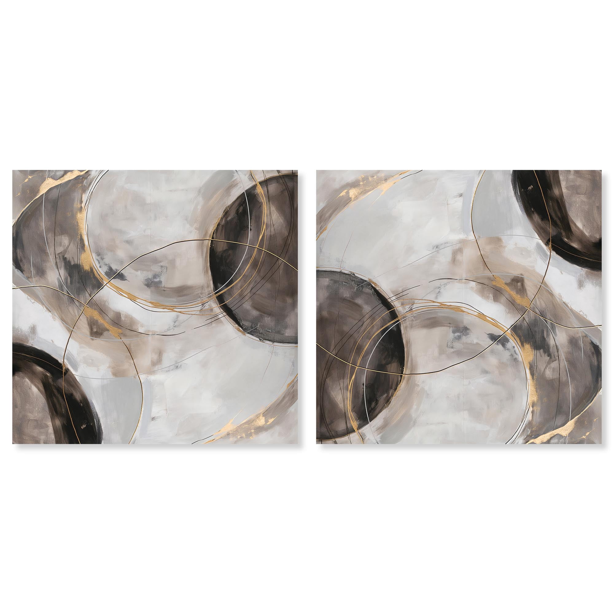 Art Remedy Modern Contemporary Canvas, 40" x 40", Gallery Wrapped ...