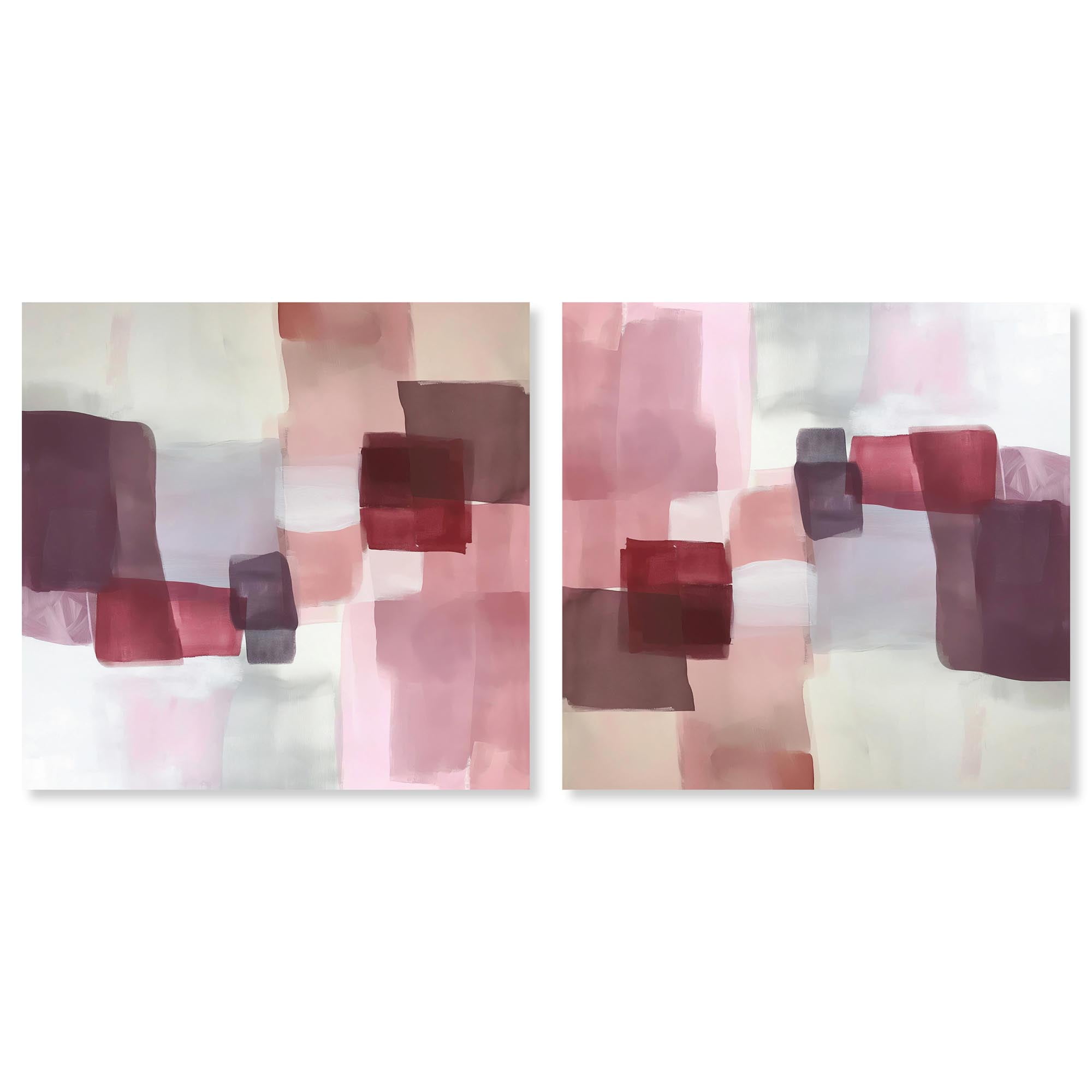 Art Remedy Saturaded Colors Art Canvas, 30" x 30", Gallery Wrapped ...