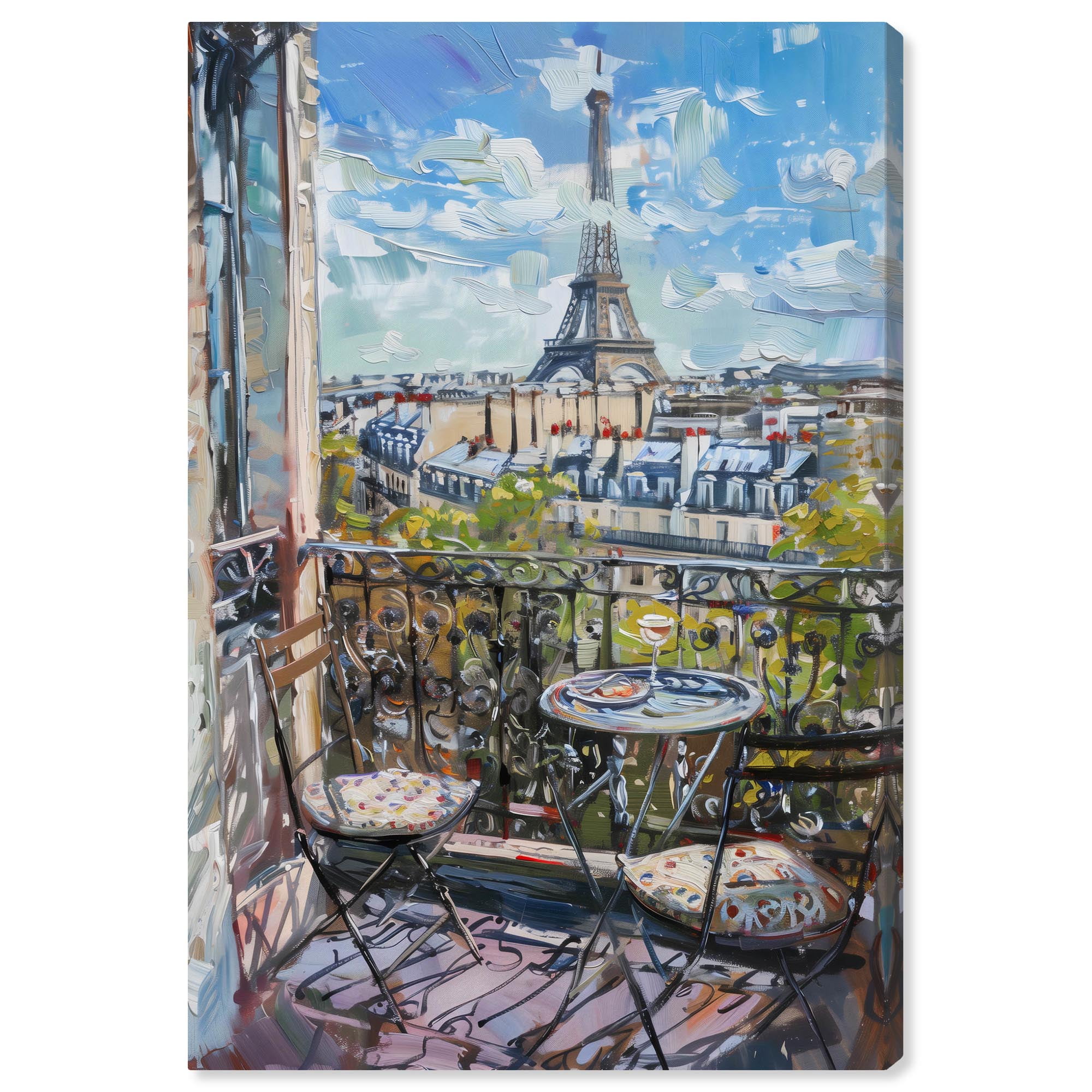 Art Remedy Vintage Paintings Canvas, 20" x 30", Gallery Wrapped ...