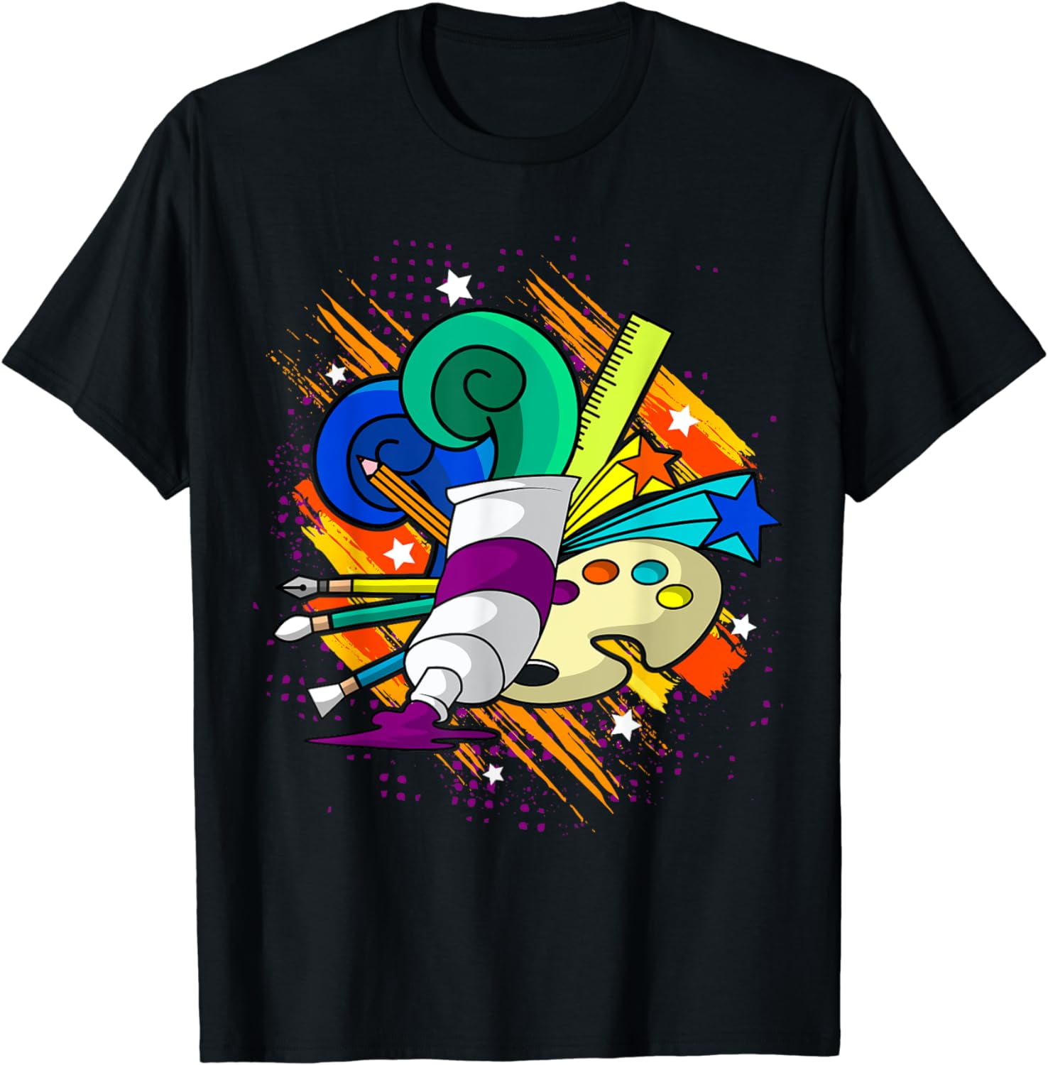 Art School Student Teacher Artist Painter Illustrator T-Shirt - Walmart.com