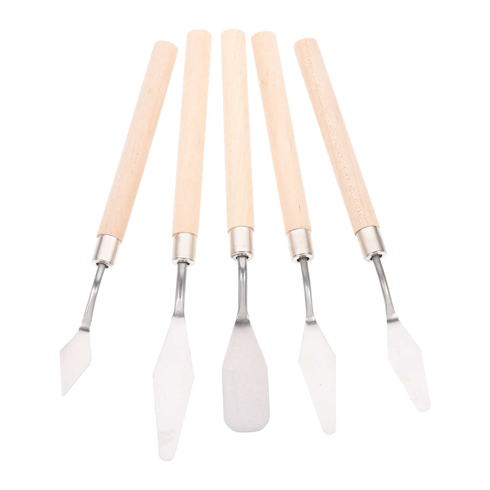 Art Scraper 5 Pcs Practical Paint Spatulas Stainless Steel Painting ...