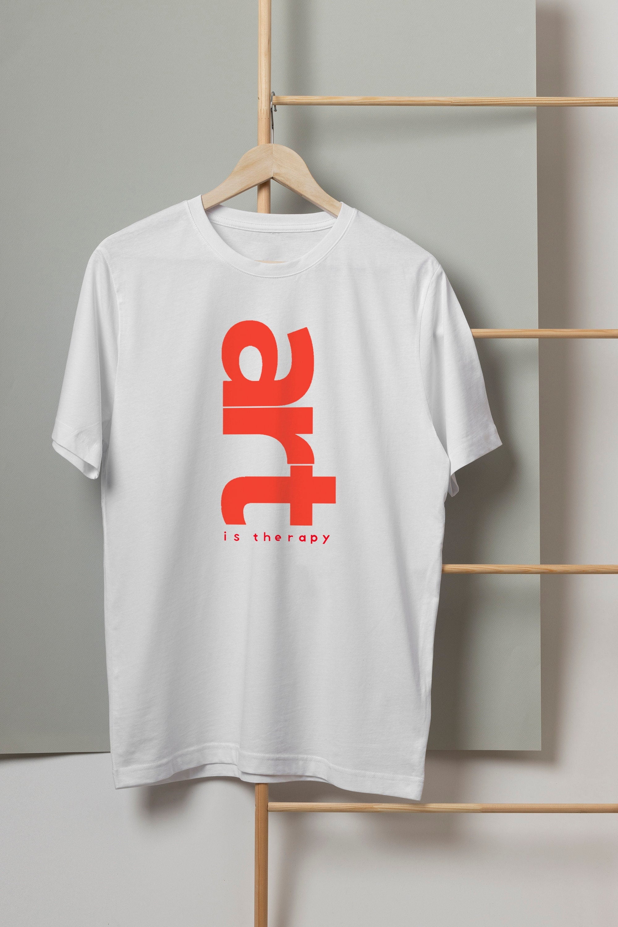 Art Shirt Art Is Therapy T-Shirt Artsy Aesthetic Graphic Tee Gift For ...