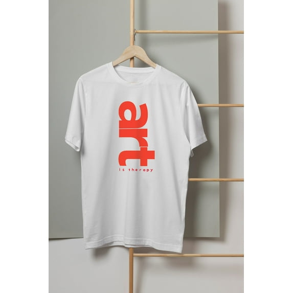 Art Shirt Art Is Therapy T-Shirt Artsy Aesthetic Graphic Tee Gift For ...