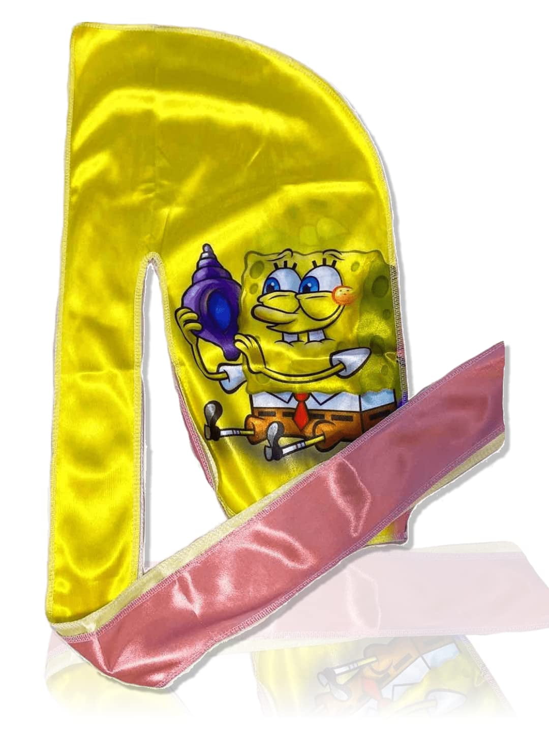 Art Silky Anime Durag with Long Wide Tails and Quadruple Stitching ...