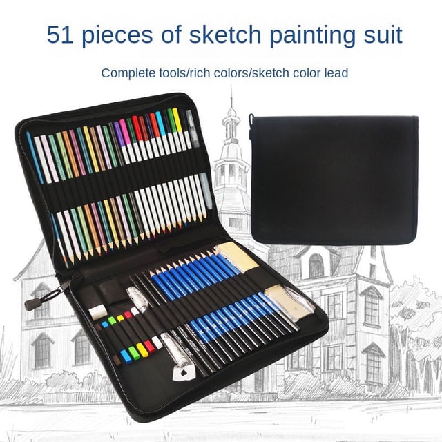 Art Sketching and Drawing Pencils Set, Professional Sketch Pencils Set ...