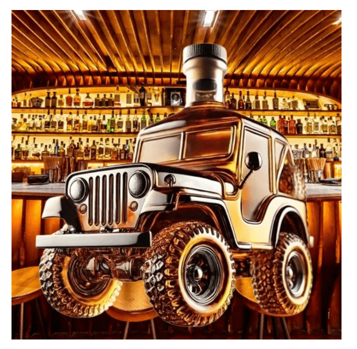 Art Statue Sculpture - Whiskey Decanter, Car Whiskey Bottle, 2025 New ...