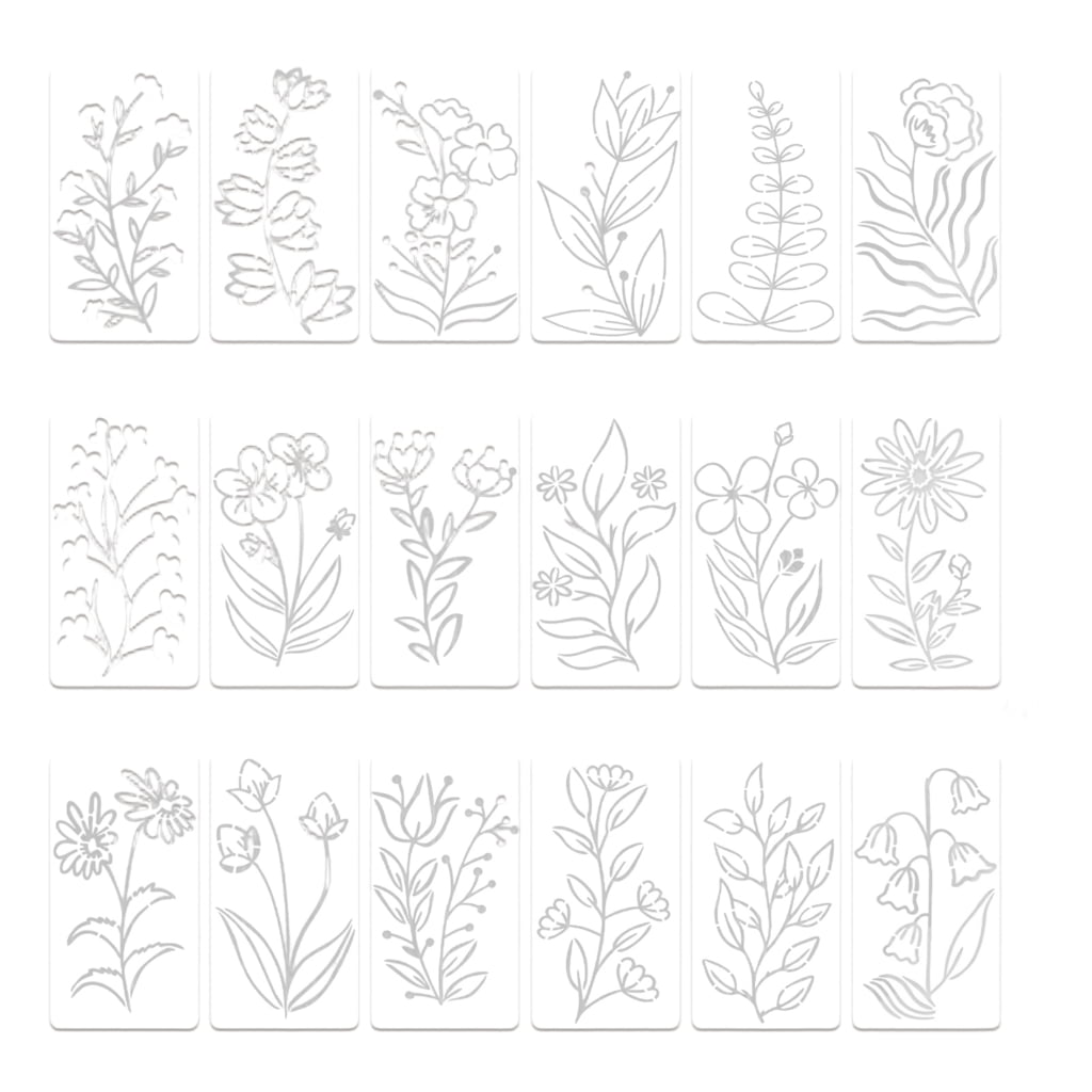 Precisions Cut Stencil Template Multipurpose For Wall Art Fabric ...