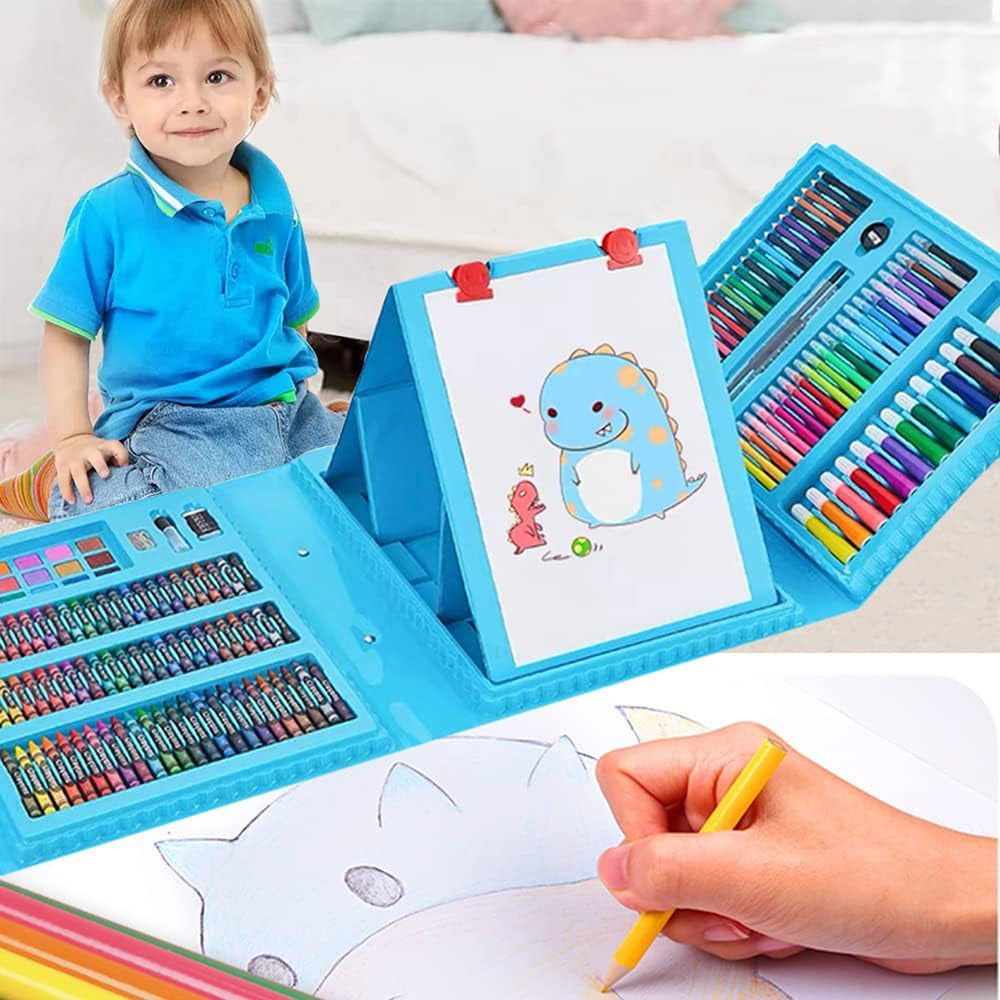 Art Supplies, 208-Piece Drawing Art Kit, Gifts for Kids Girls Boys ...