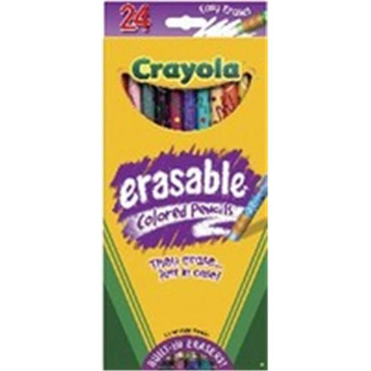 Crayola Erasable Colored Pencils, Art Pencils (24 Count) - Walmart.com