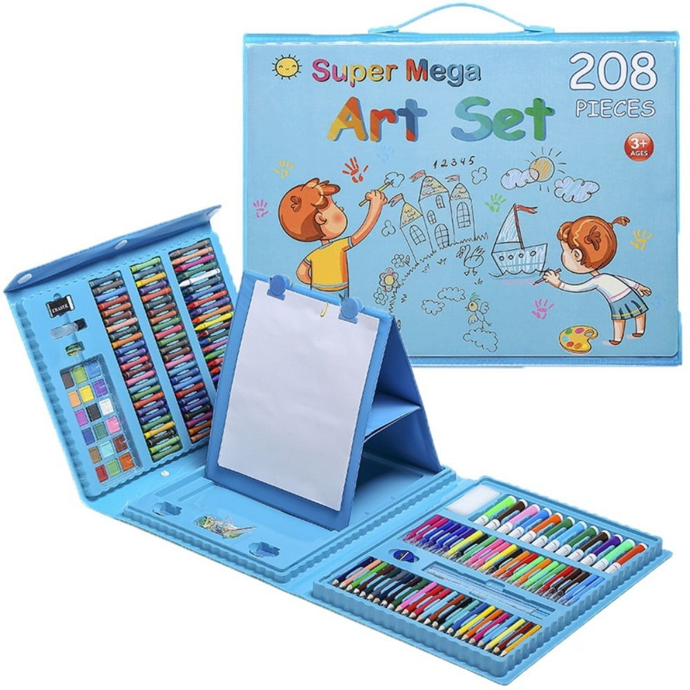 Art Supplies, Trianu 208 Pcs Drawing Art Kit, Gifts Art Set Case with ...