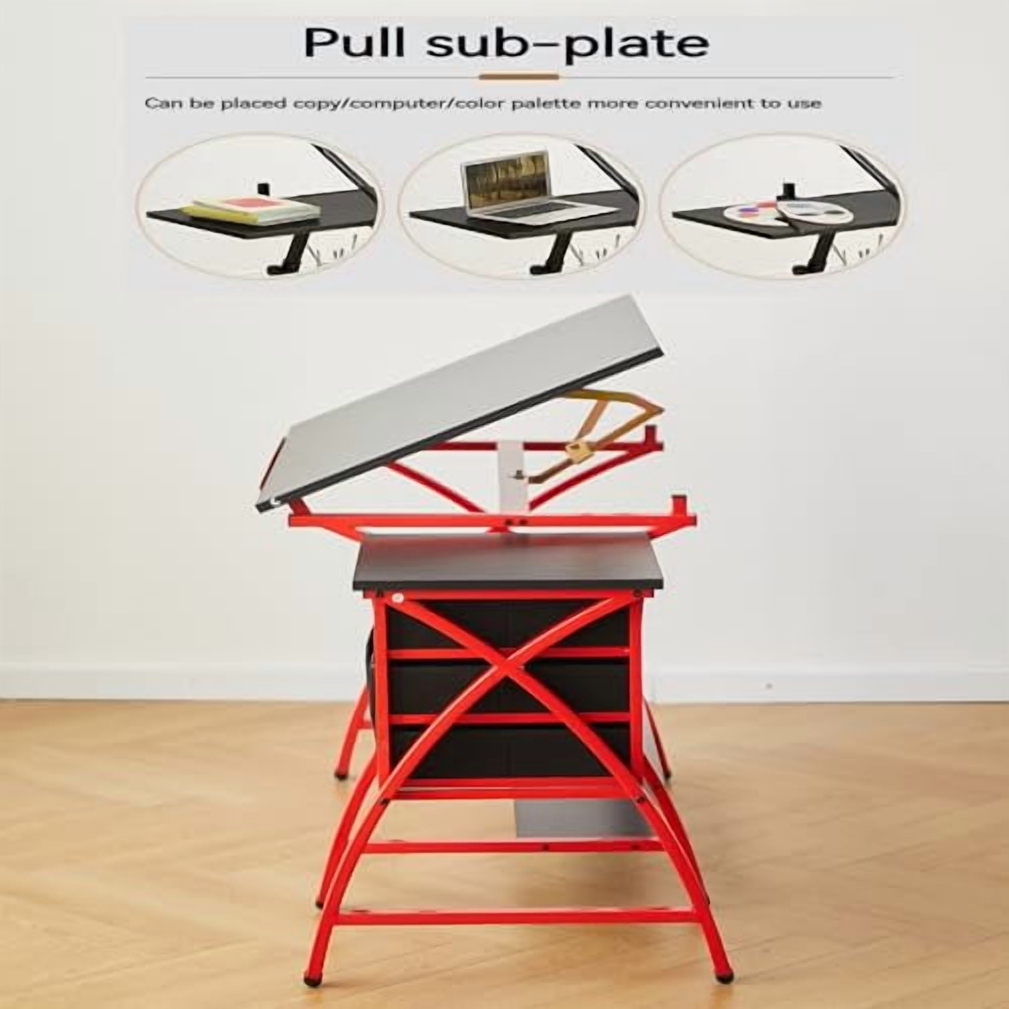 Art Table for Adults,Drafting Table, Adjustable Professional Art ...