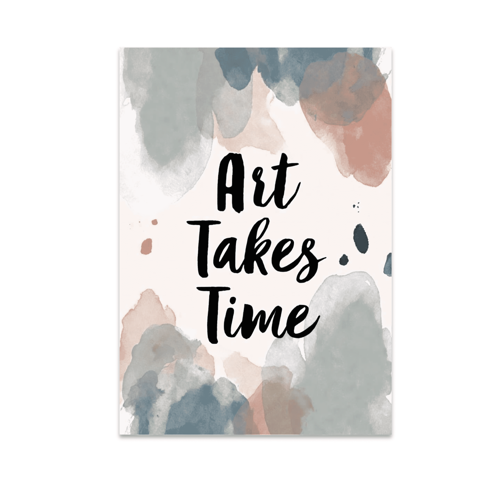 Art Takes Time - Creative Studio Decor - 13x19 Poster Print - Walmart.com