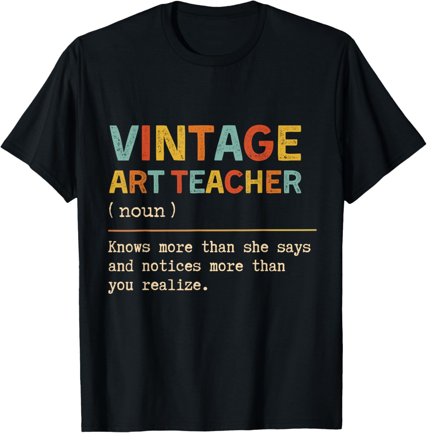 Art Teacher Definition Funny Back To School First Day T-Shirt - Walmart.com