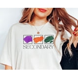 Art Teacher Shirt Art Teacher Gift Secondary Colors Color Theory TShirt ...