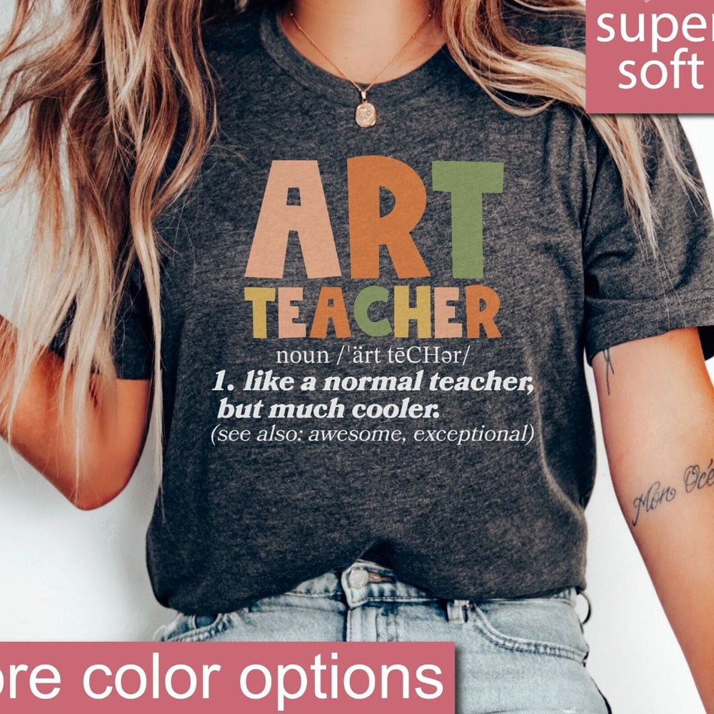 Art Teacher Shirt, Teacher Definition Shirt, Art Teacher Shirts, Art ...