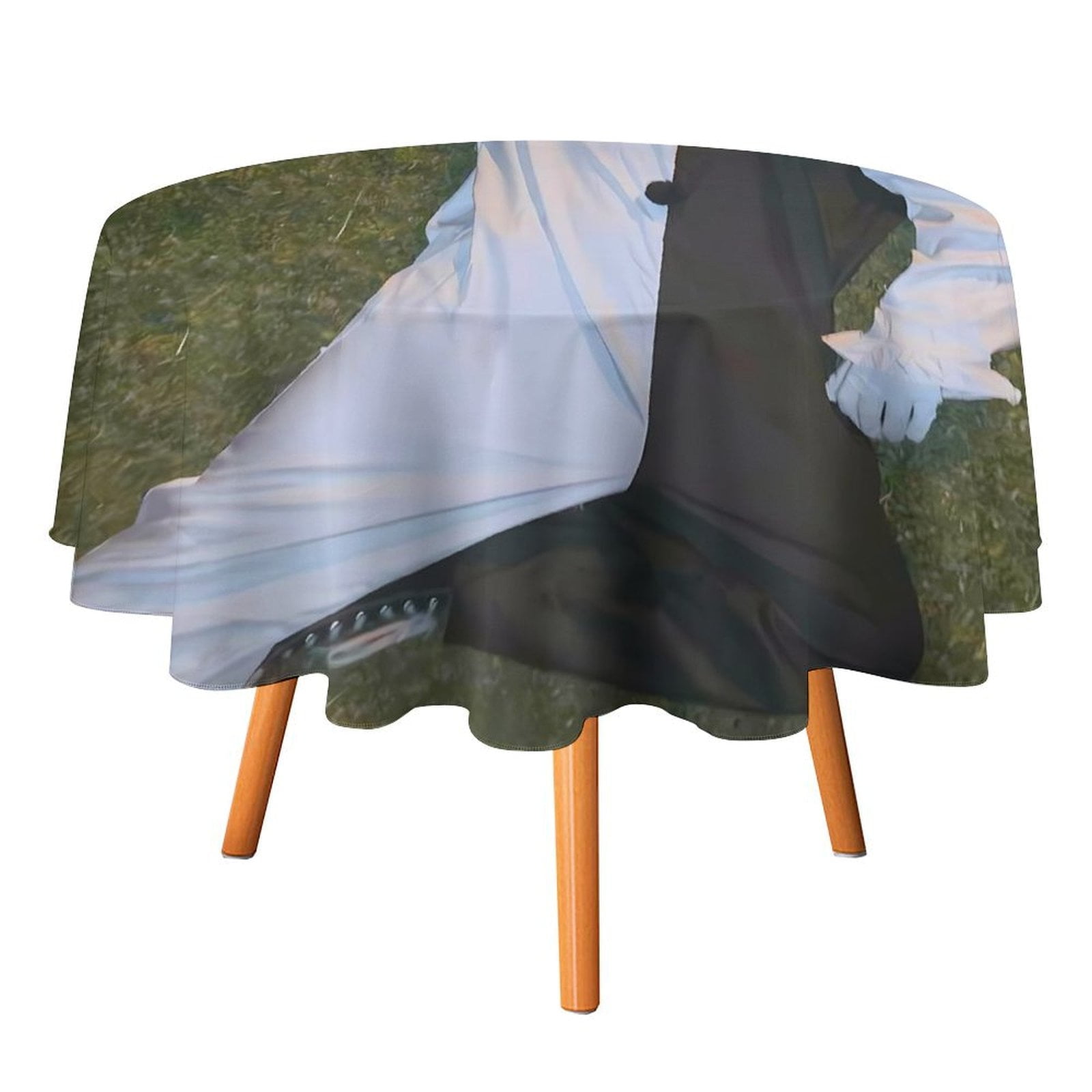 Art The Clown Round Table Cloth Washable Reusable Round Tablecloth ...