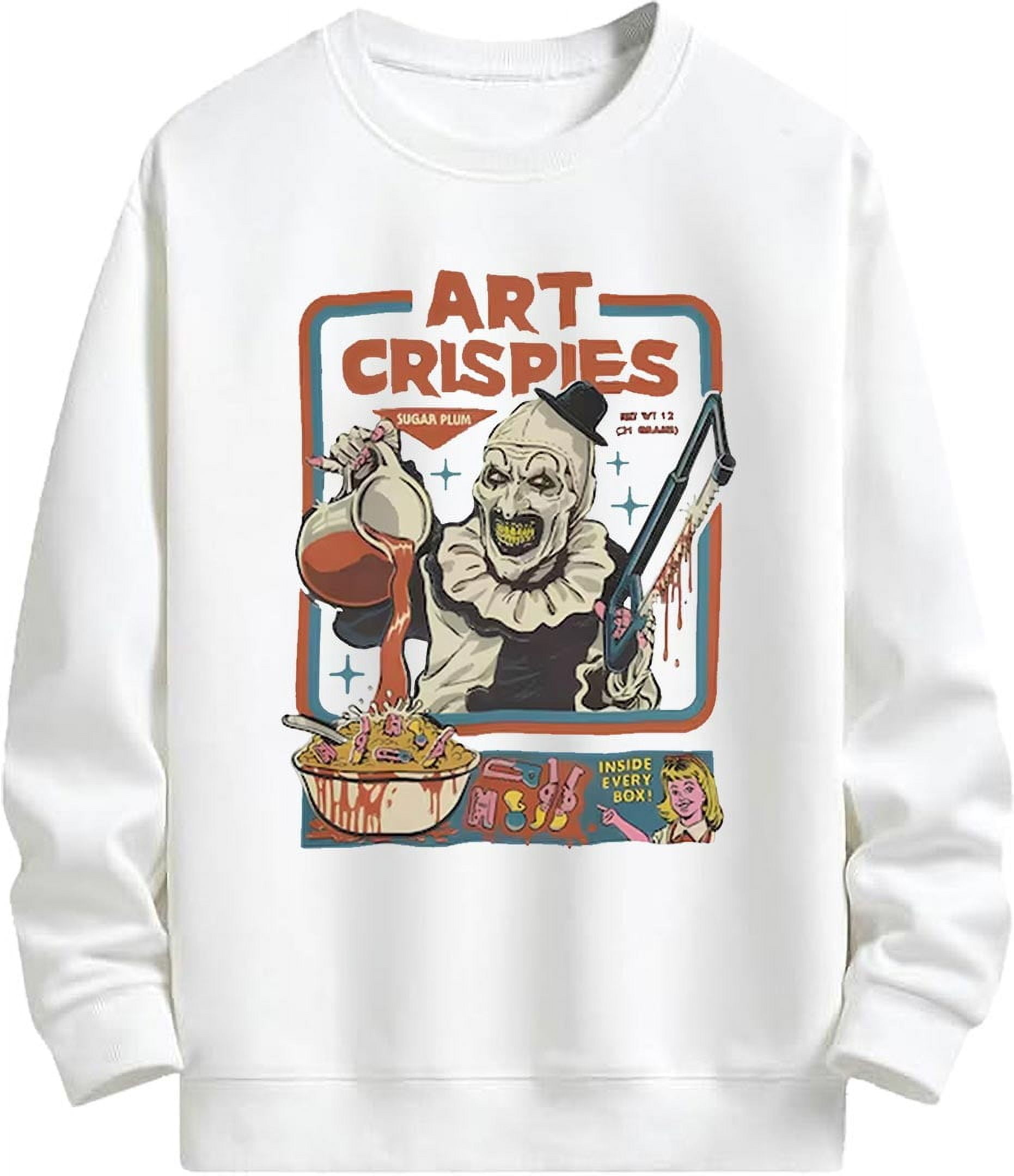 Art The Clown Terrifier Sweatshirt, Terrifier Sweatshirt, Art The Clown ...