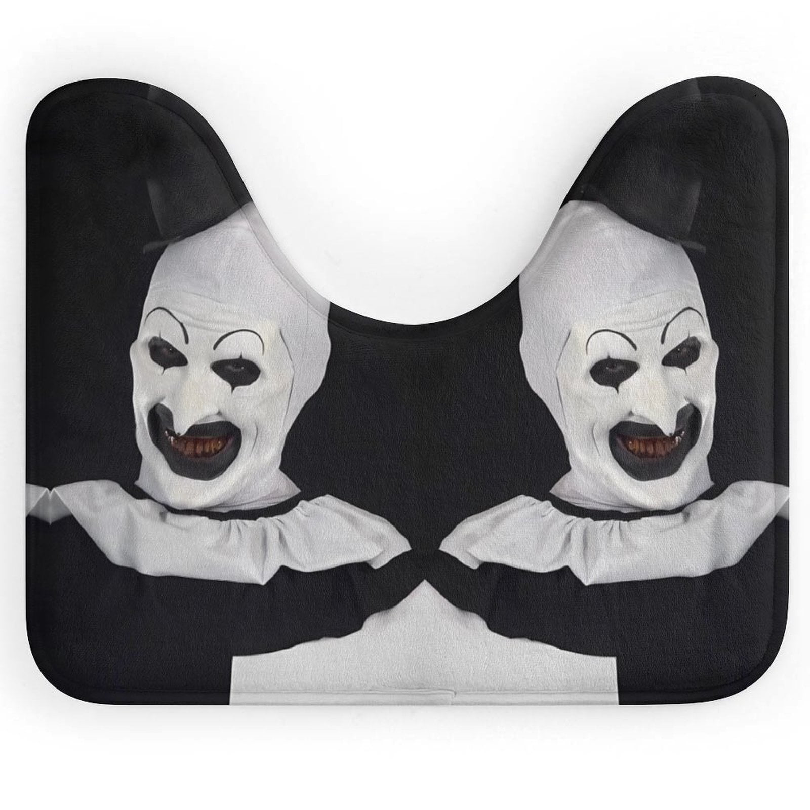 Art The Clown U-Shape Rug, Ultra Soft Washable Toilet Mat, Non Slip ...
