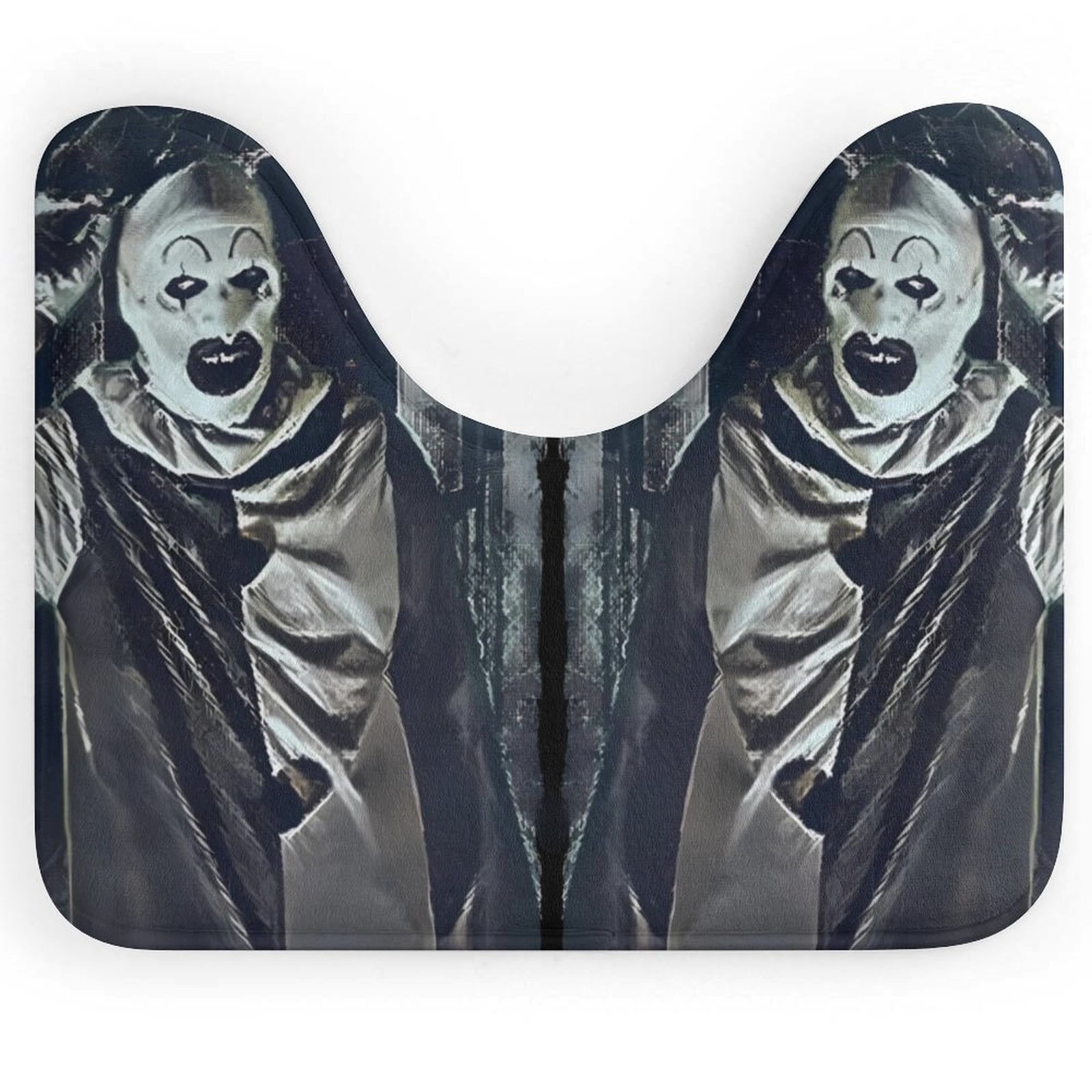 Art The Clown U-Shape Rug, Ultra Soft Washable Toilet Mat, Non Slip ...