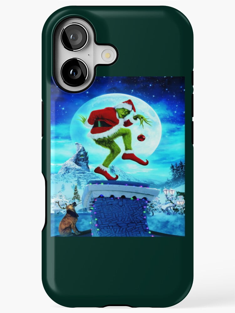 Art - The Grinch v1 Phone Case for iPhone 17 16 15 14 13 12 11 Pro Max ...