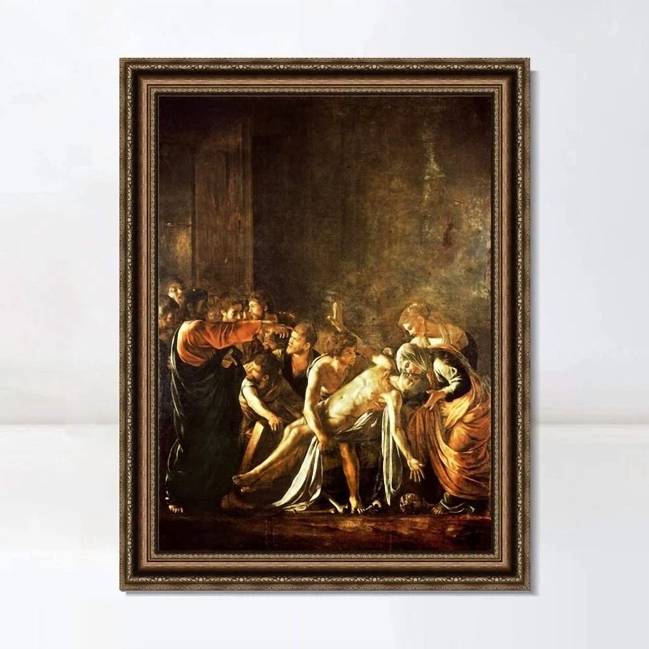 Art The Raising Of Lazarus By Michelangelo Merisi Da Caravaggio Art ...