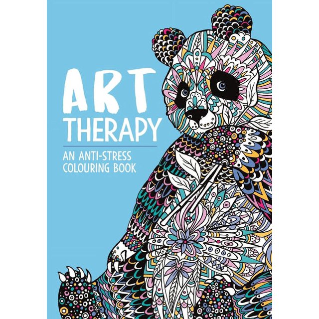 Art Therapy: An Anti-Stress Colouring Book, (Paperback) - Walmart.com