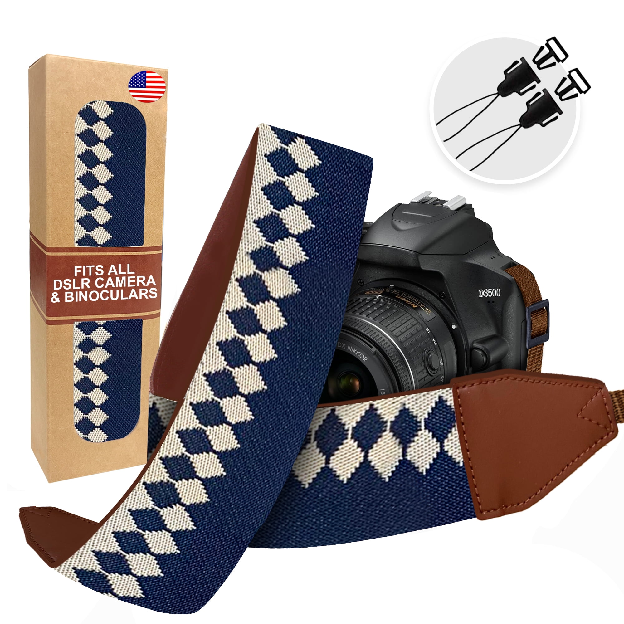 Art Tribute Adjustable Camera Strap for DSLR and Mirrorless Cameras ...