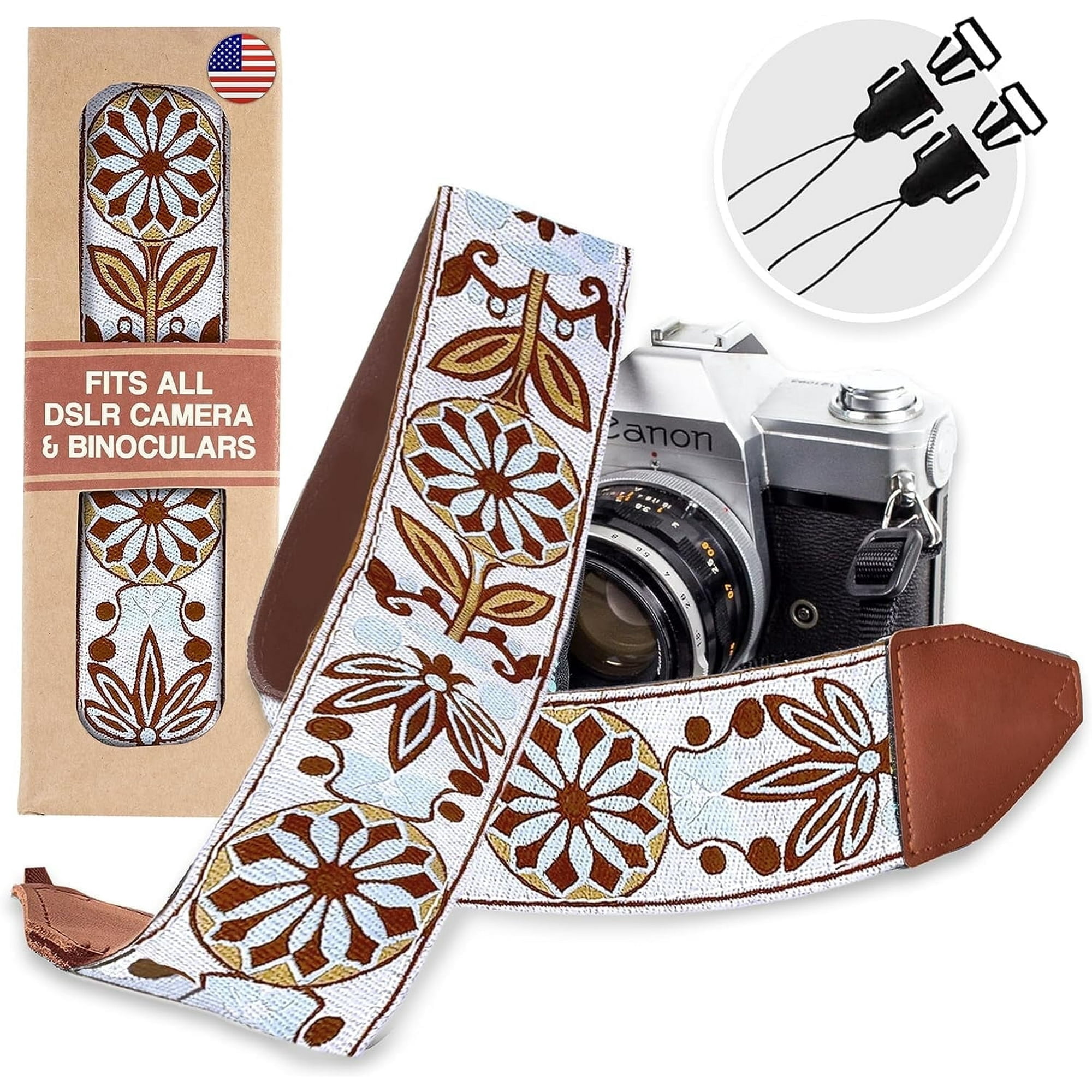 Art Tribute Adjustable Camera Strap for DSLR and Mirrorless Cameras ...