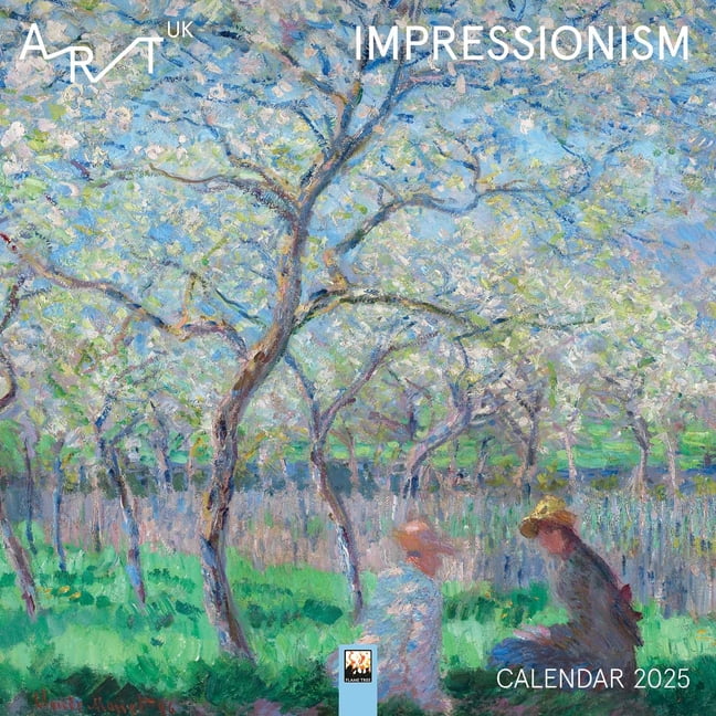 Art UK: Impressionism Wall Calendar 2025 (Art Calendar) - Walmart.com