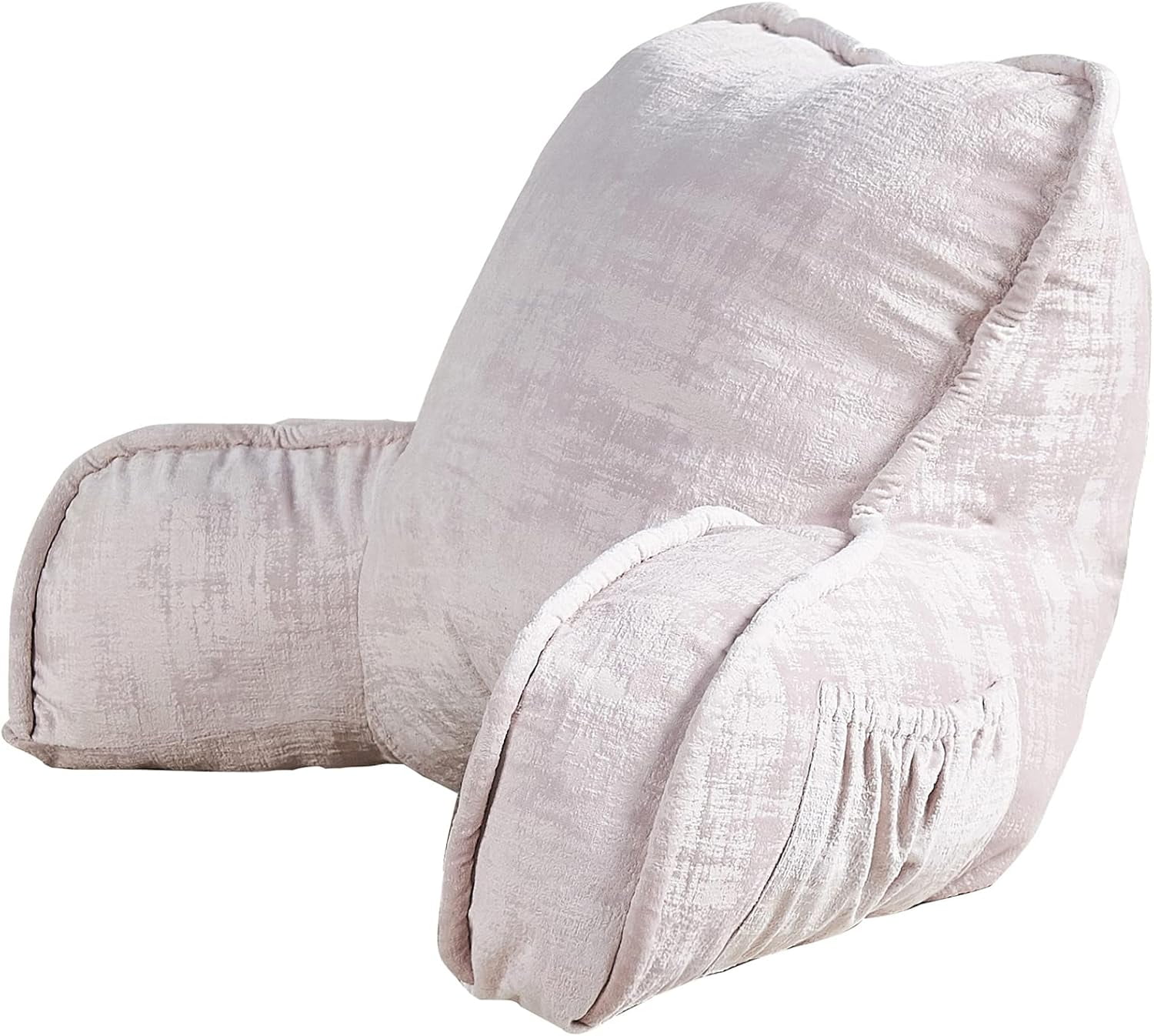 Art Velvet Assembly Needed DIY Backrest Reading Bed Rest Pillow with ...