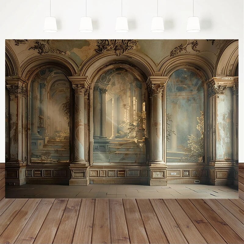 Art Wall Backdrop For Photography Photo Castle Background Cloth ...